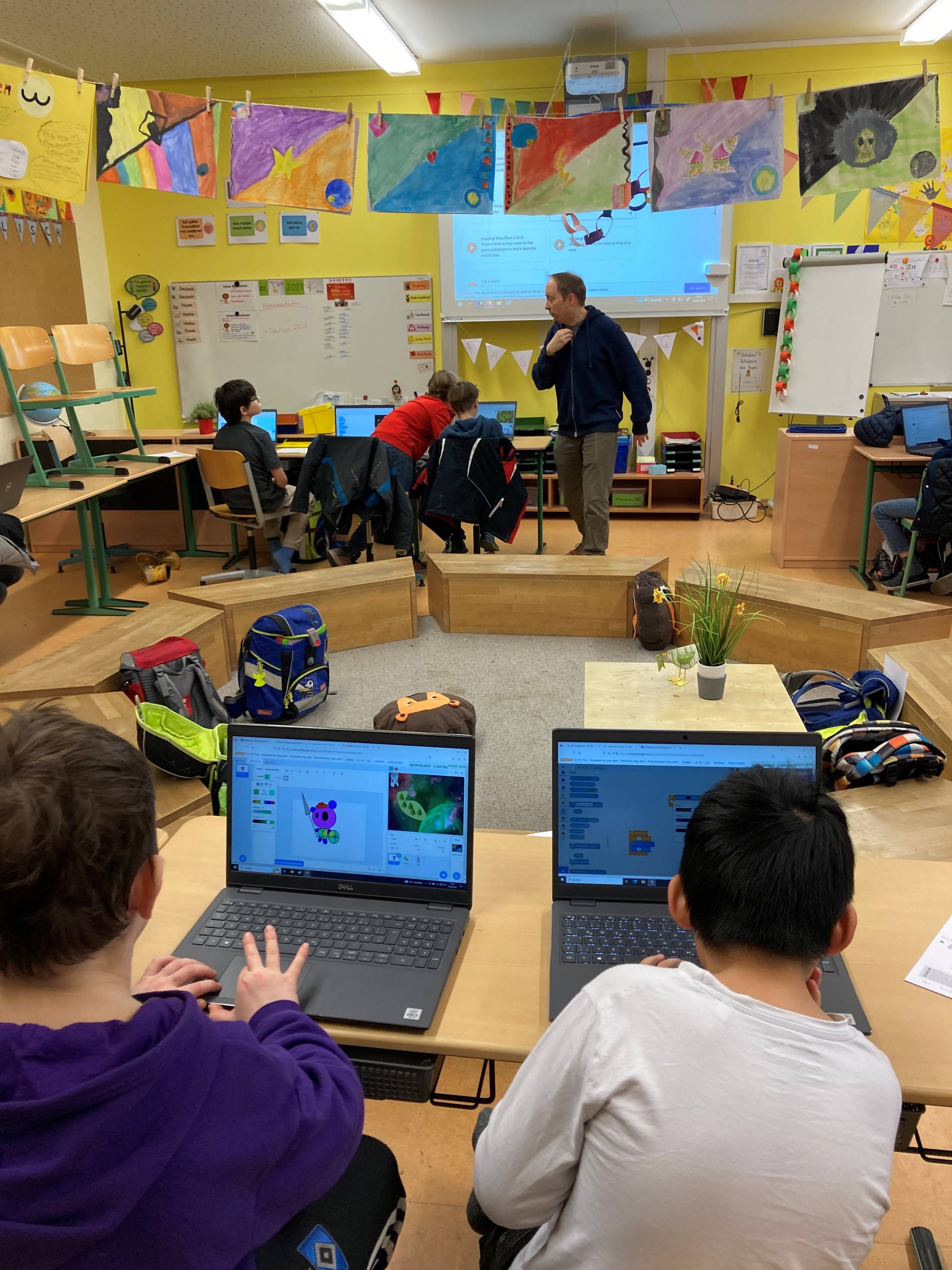 Grundschule Sachsenweg - Programmierkurs für Kinder